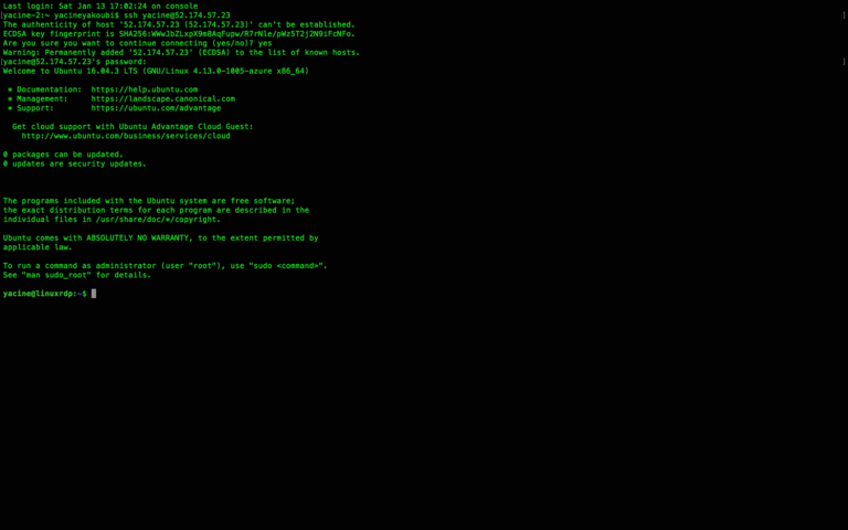 Install And Configure Remote Desktop To Connect To A Linux Vm In Azure